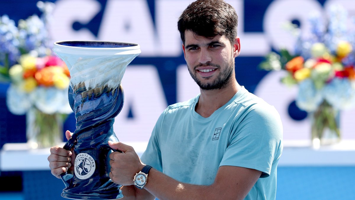 Carlos Alcaraz wins Cincinnati Open after Jannik Sinner retires – NBC ...
