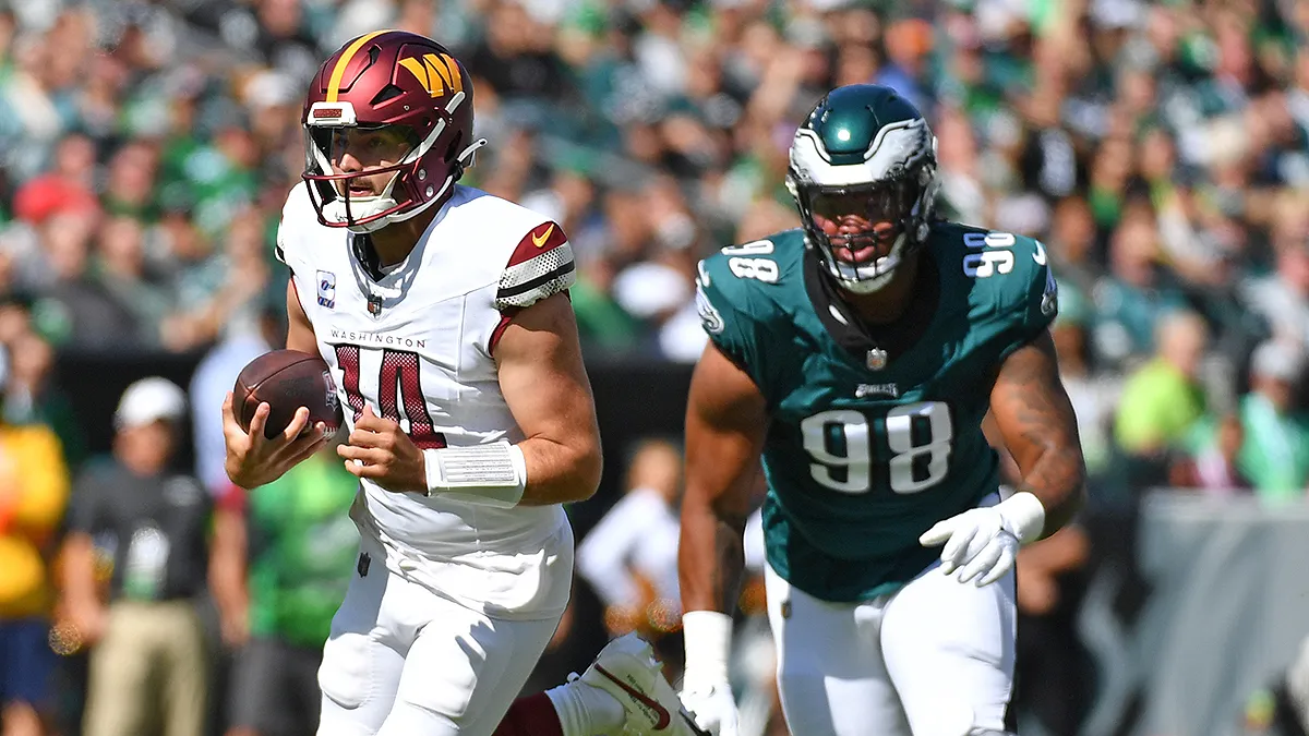 Eagles’ Sam Howell facing impossible challenge (and loving it) – NBC ...