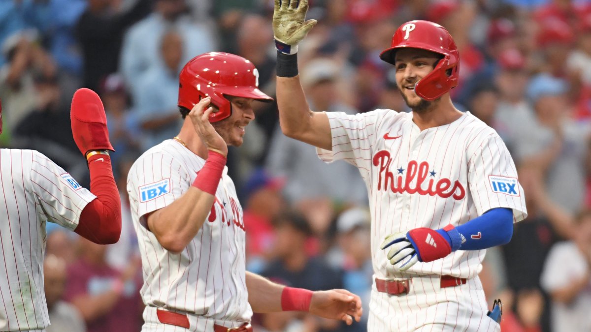 Phillies’ Suárez fans 10 as six-run second fuels win vs Mariners – NBC ...