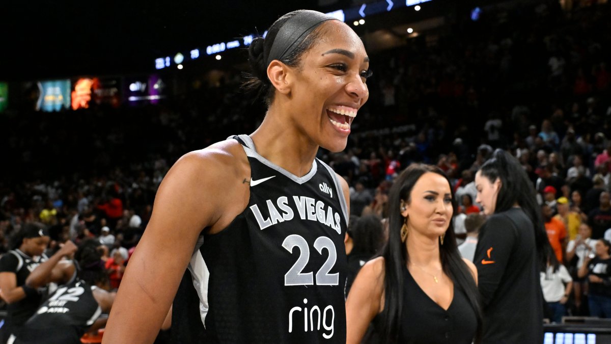 Aces’ A’ja Wilson wins 2025 WNBA MVP award for 4th time in career – NBC ...