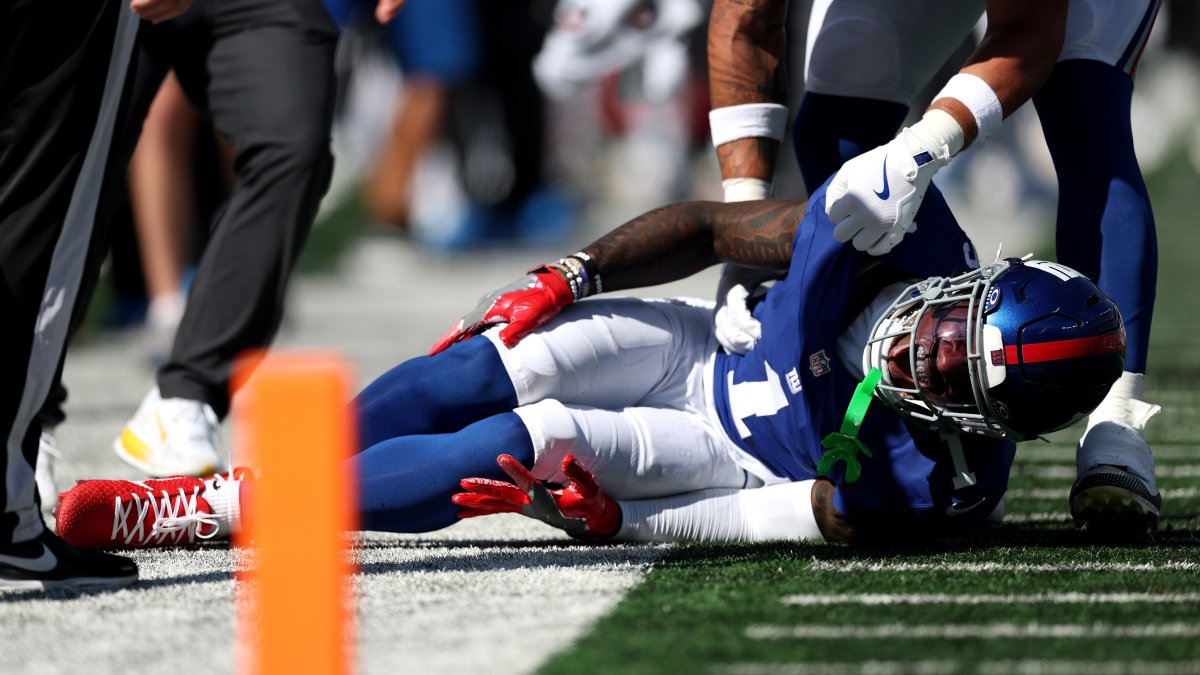Giants WR Malik Nabers out for season with torn ACL: Report – NBC ...