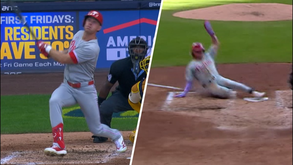 Watch Phillies take the lead after back-to-back sac flies – NBC Sports ...