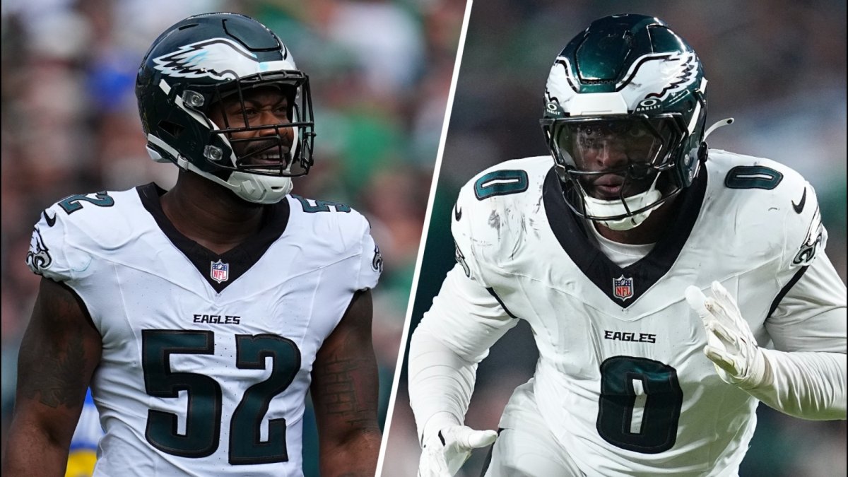 See who will step up at edge rusher for Eagles with Nolan Smith out ...