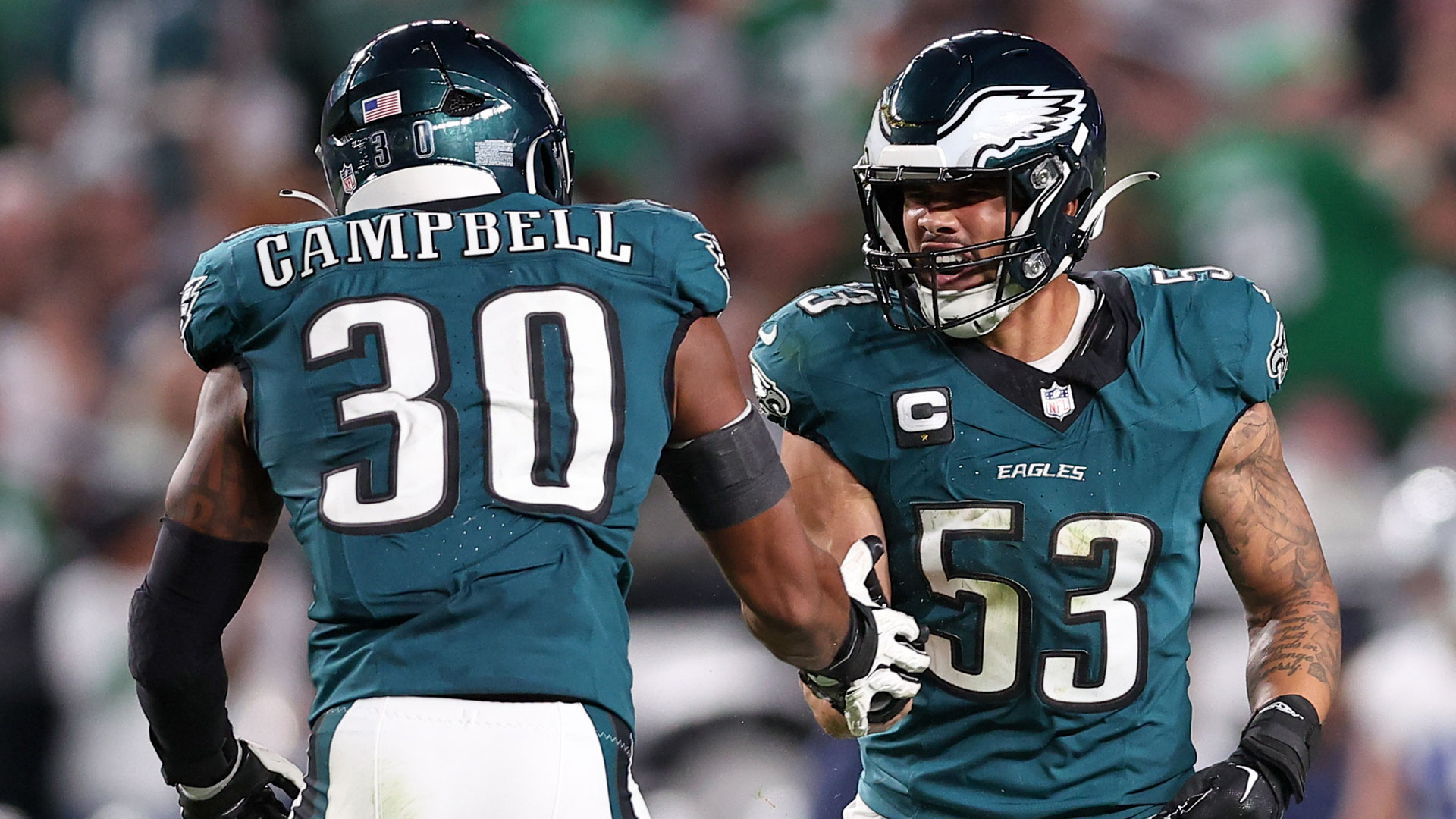 Eagles hand out jersey numbers to rookies, free agent pickups – NBC ...