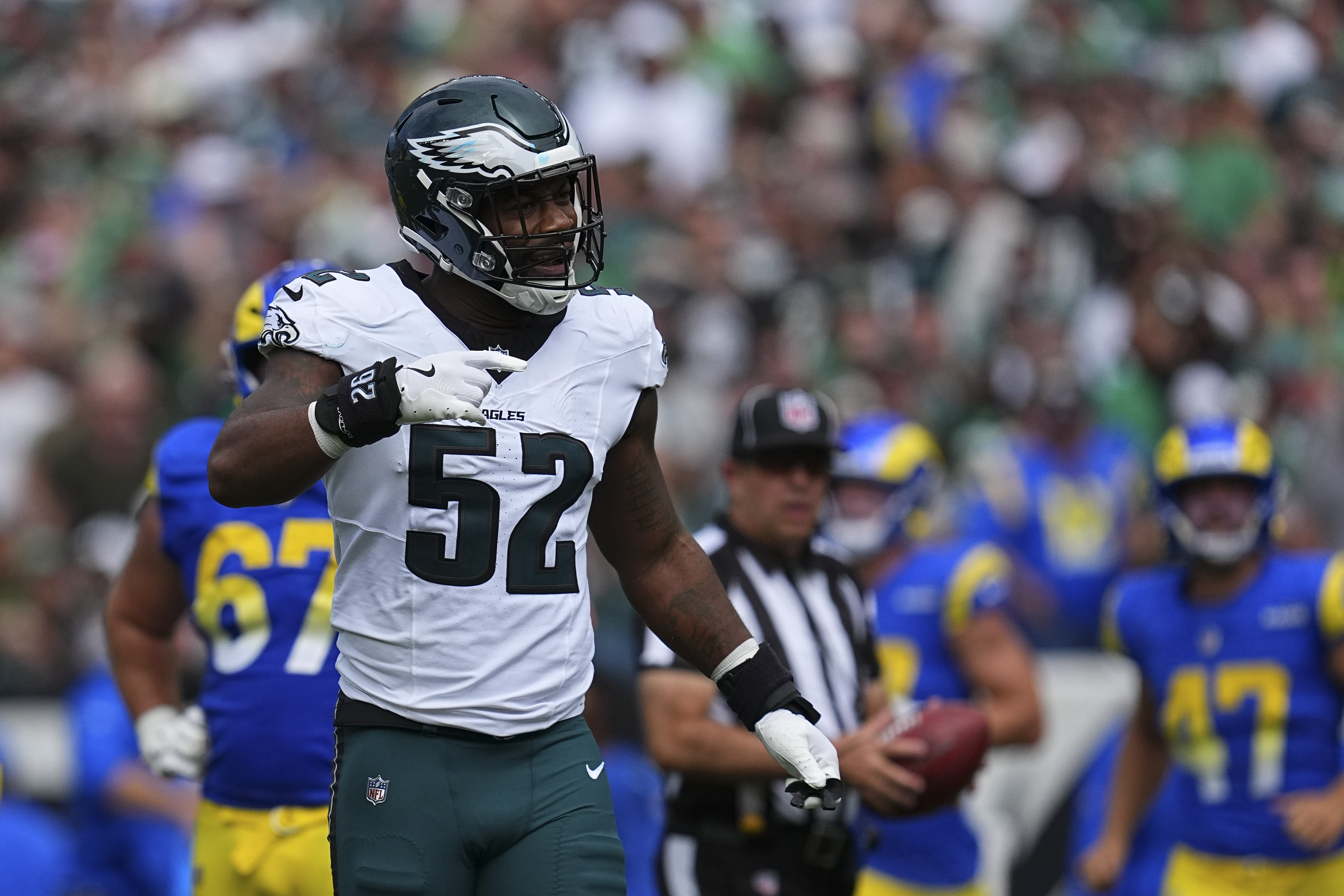Za’Darius Smith might have to replace Nolan Smith (triceps) – NBC ...