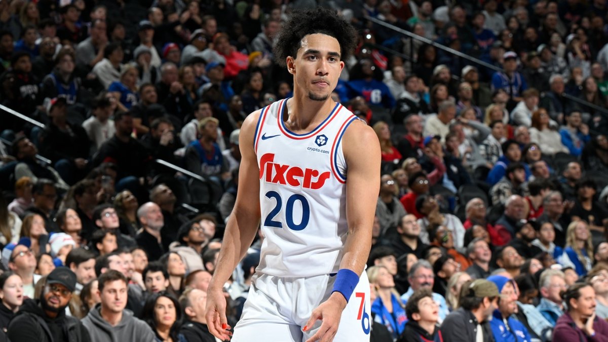 Jared McCain suffers thumb injury on eve of Sixers media day – NBC ...