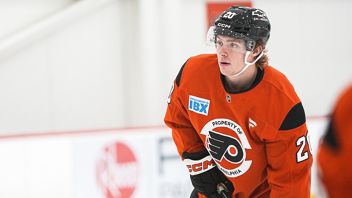 No need to overreact with Alex Bump as Flyers drop second rookie game ...