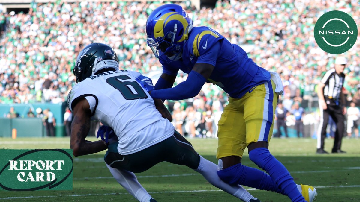 Eagles grades by position after crazy win over Rams – NBC Sports ...