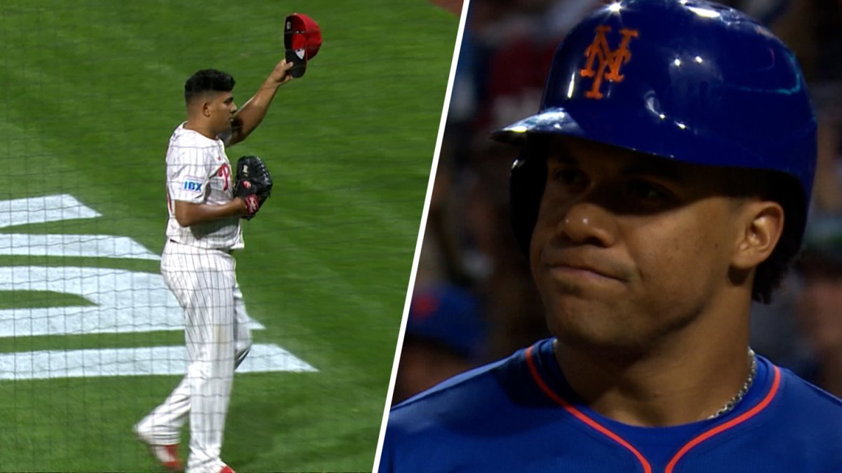 Watch Ranger Suárez set a career-high strikeouts against Mets – NBC ...