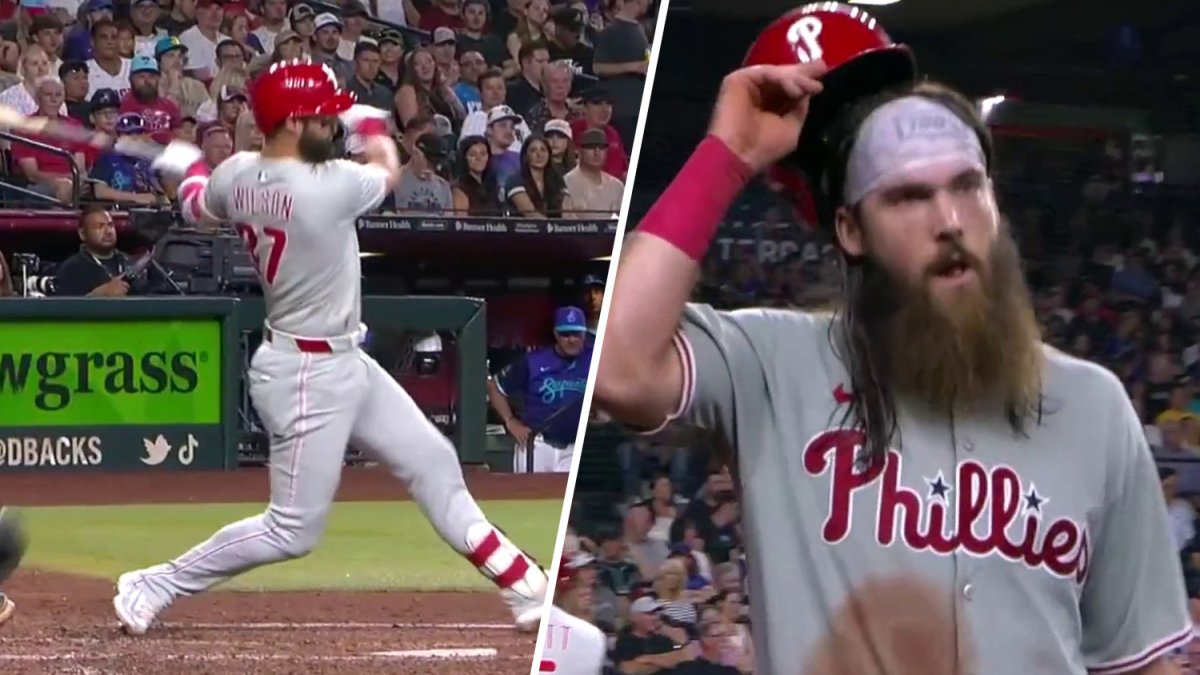 Watch Weston Wilson gives the Phillies the lead over Arizona – NBC ...