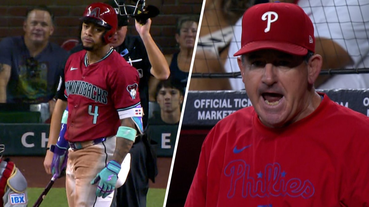 Watch tensions heat up between Phillies and Diamondbacks – NBC Sports ...