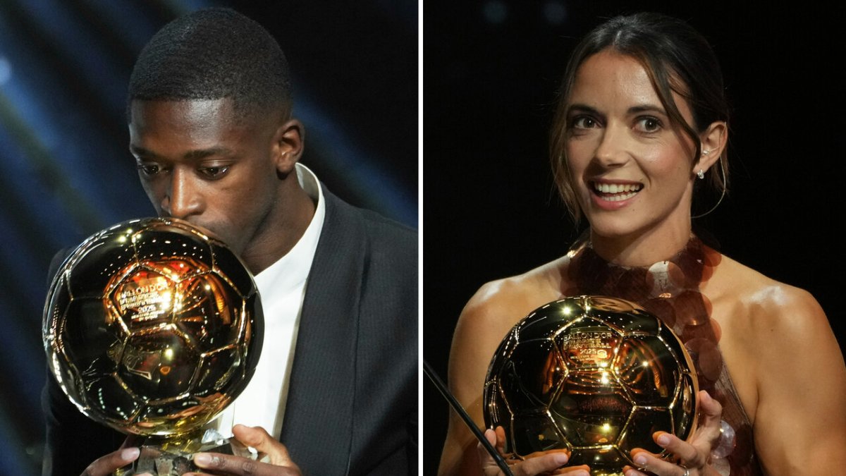 Ousmane Dembele, Aitana Bonmati named 2025 Ballon d’Or winners – NBC ...