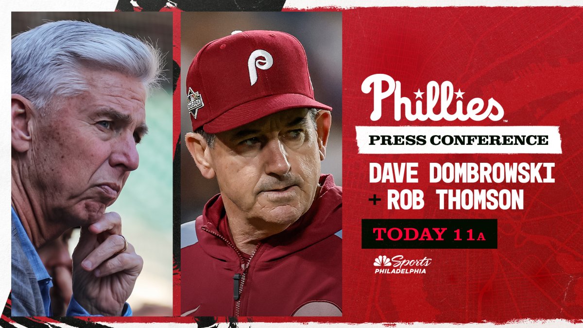 Phillies’ Dave Dombrowski, Rob Thomson end of season presser – NBC ...