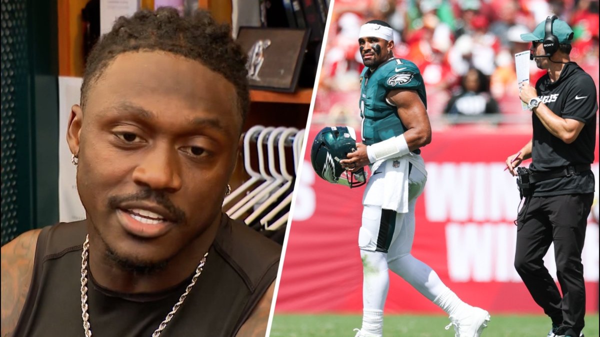 Watch A.J. Brown talk about Jalen Hurts and Eagles – NBC Sports ...