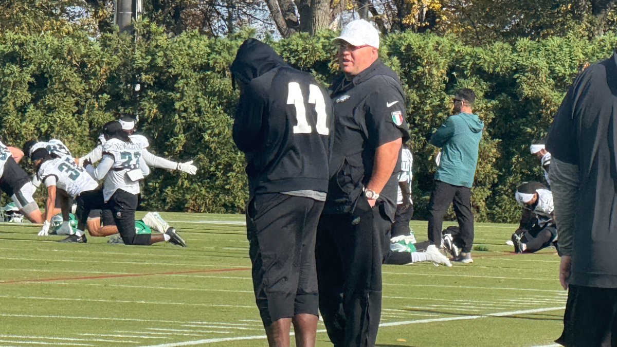 Eagles injury update: A.J. Brown misses 1st practice of Week 8 – NBC ...