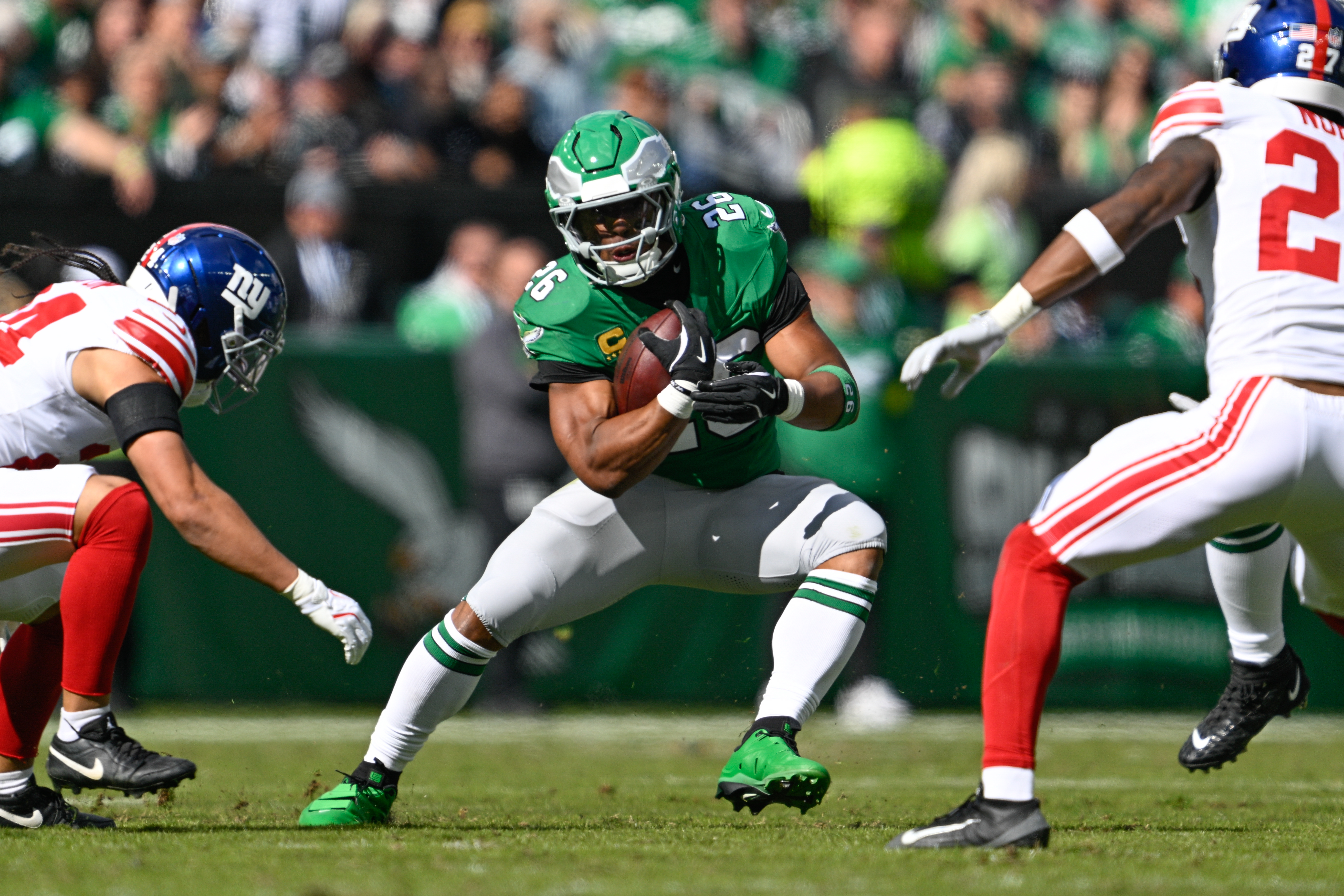 Eagles’ run game revives in Week 8 win over Giants – NBC Sports ...