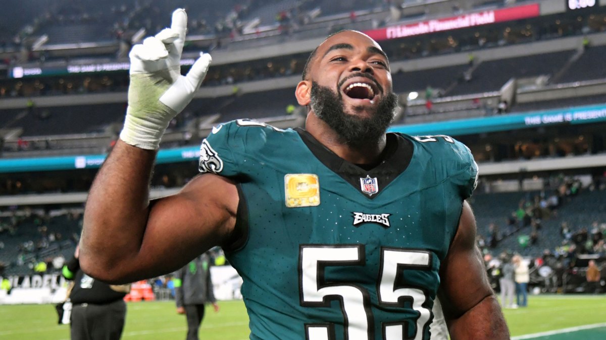 Out of retirement, Brandon Graham back to usual trash talking – NBC ...