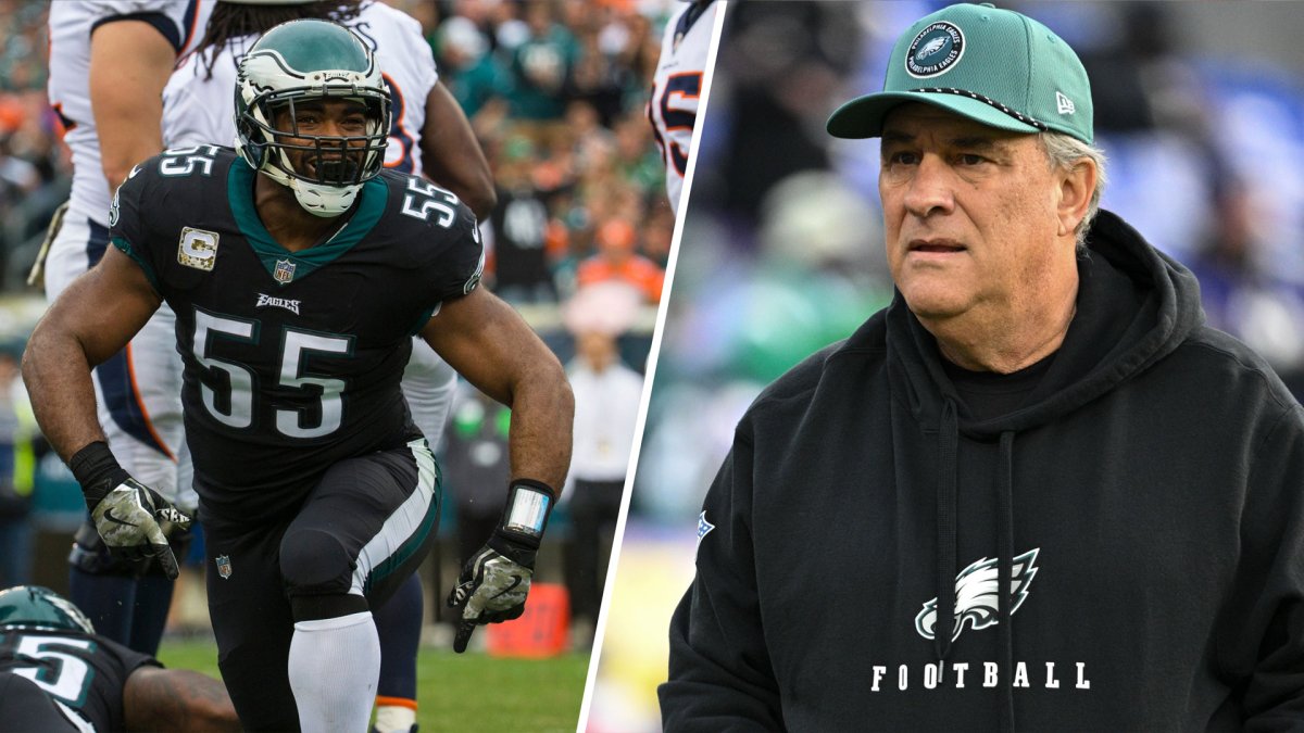 Eagles Vic Fangio on plan for BG, linebacker rotation and more – NBC ...