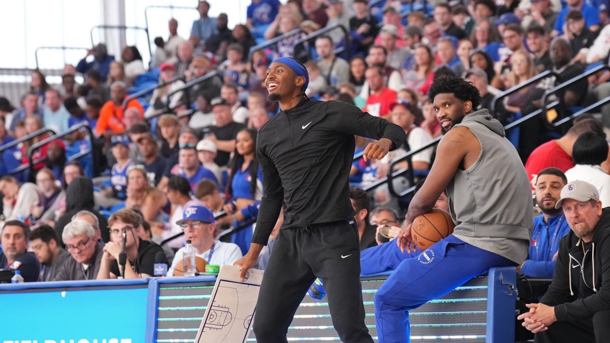 Sixers to hold their 2025 Blue-White scrimmage on Oct. 12 – NBC Sports ...