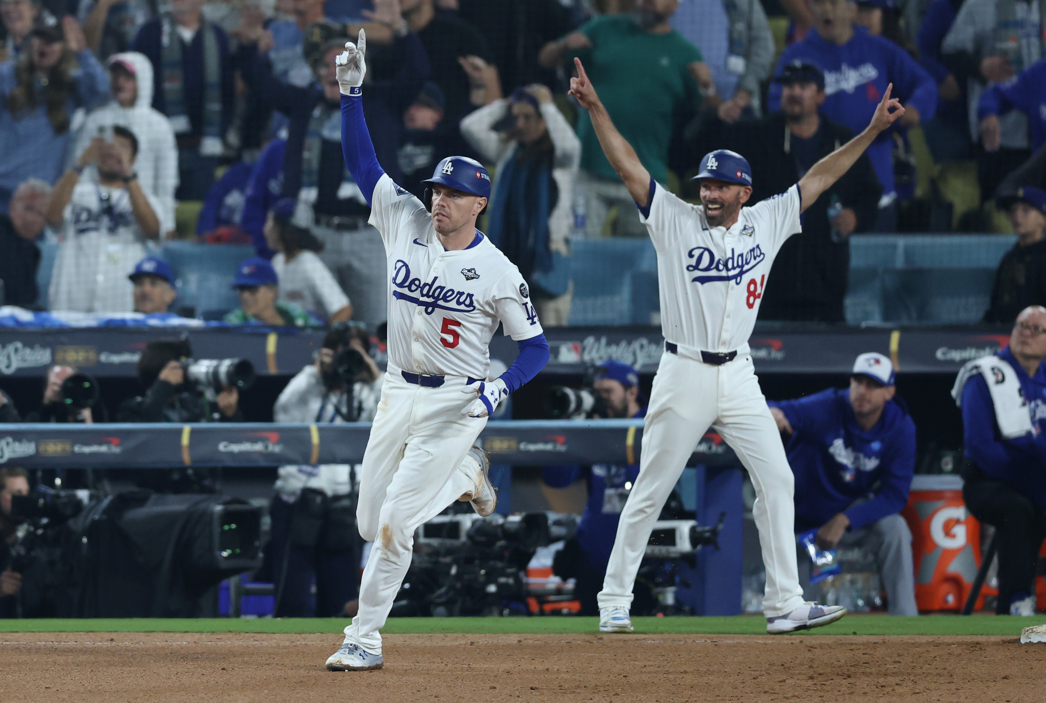 How Freddie Freeman, Dodgers made MLB history with Game 3 win – NBC ...
