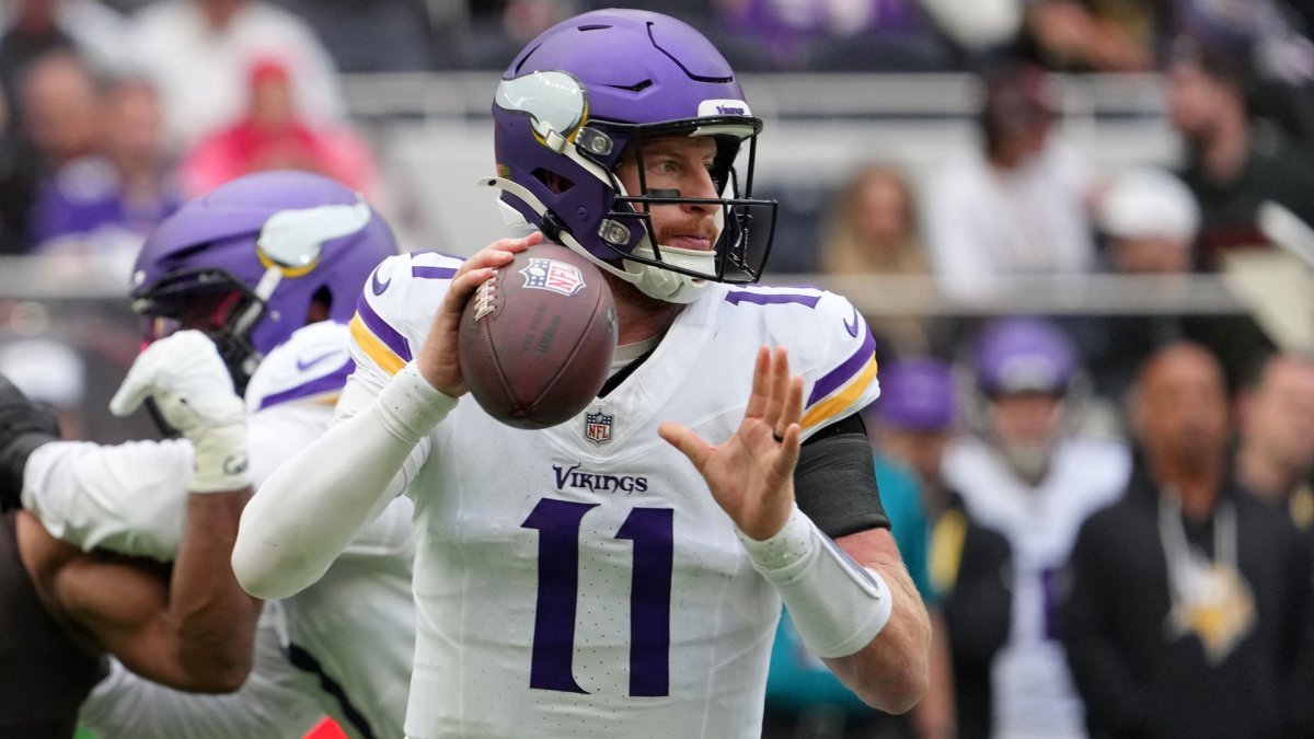 Vikings’ Carson Wentz to start against Eagles on Sunday – NBC Sports ...