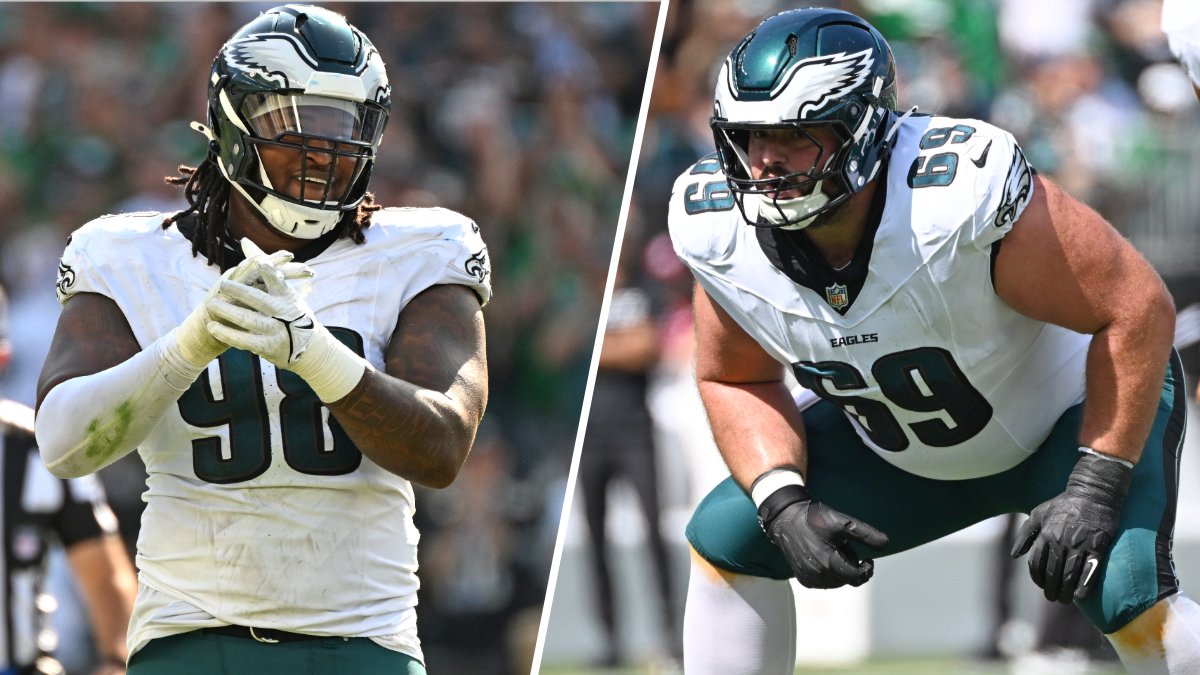 Eagles’ Jalen Carter, Landon Dickerson return vs. Vikings – NBC Sports ...