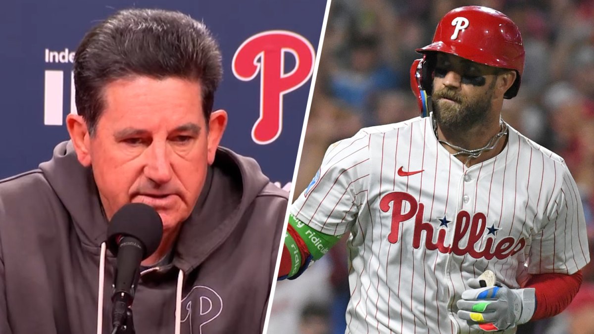 Watch Rob Thomson confident in a strong season for Bryce Harper – NBC ...