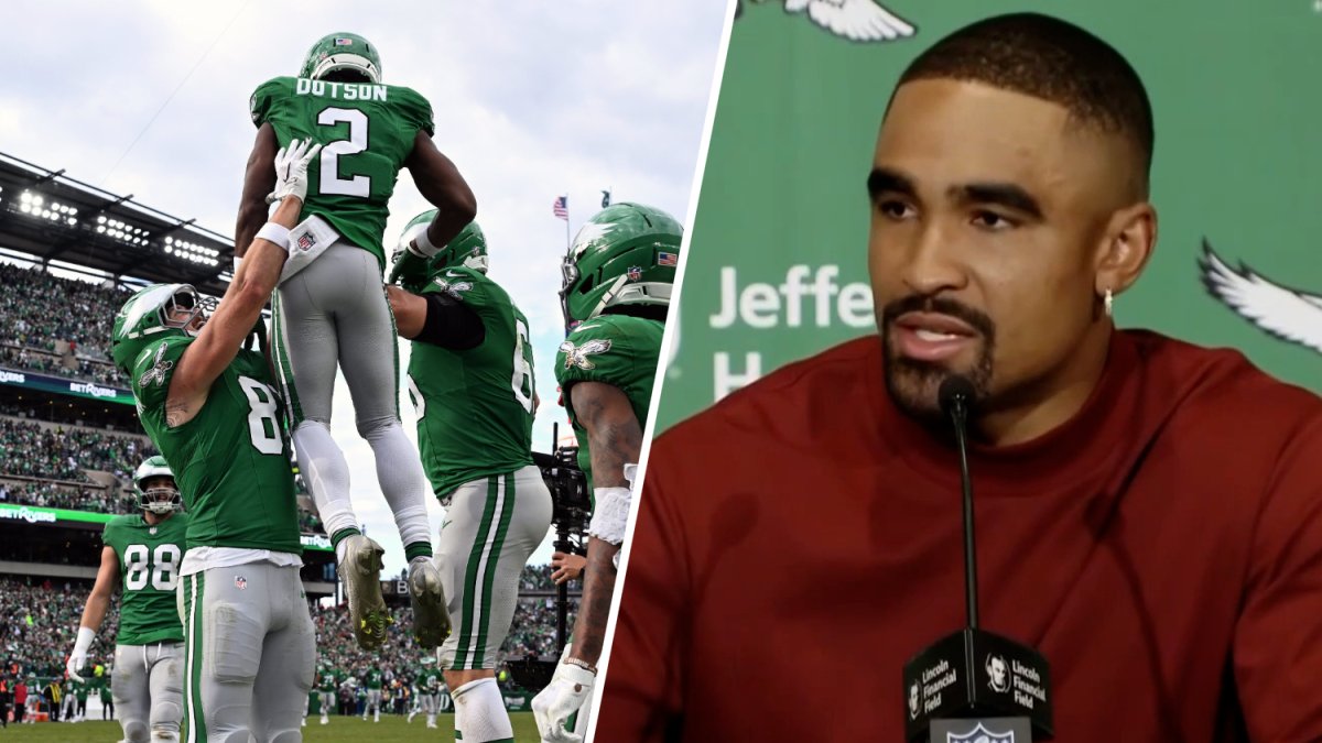 Watch Jalen Hurts leads Eagles’ offense to win over Giants – NBC Sports Philadelphia