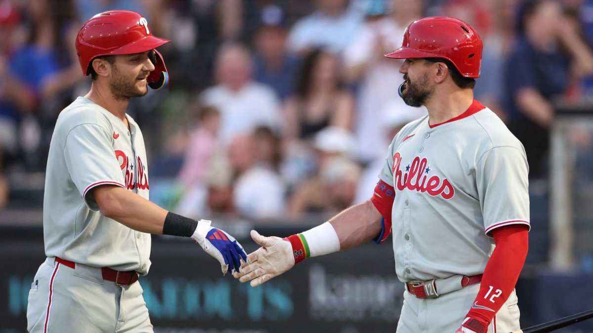 Pair of standout Phillies on short list for Silver Slugger awards – NBC ...
