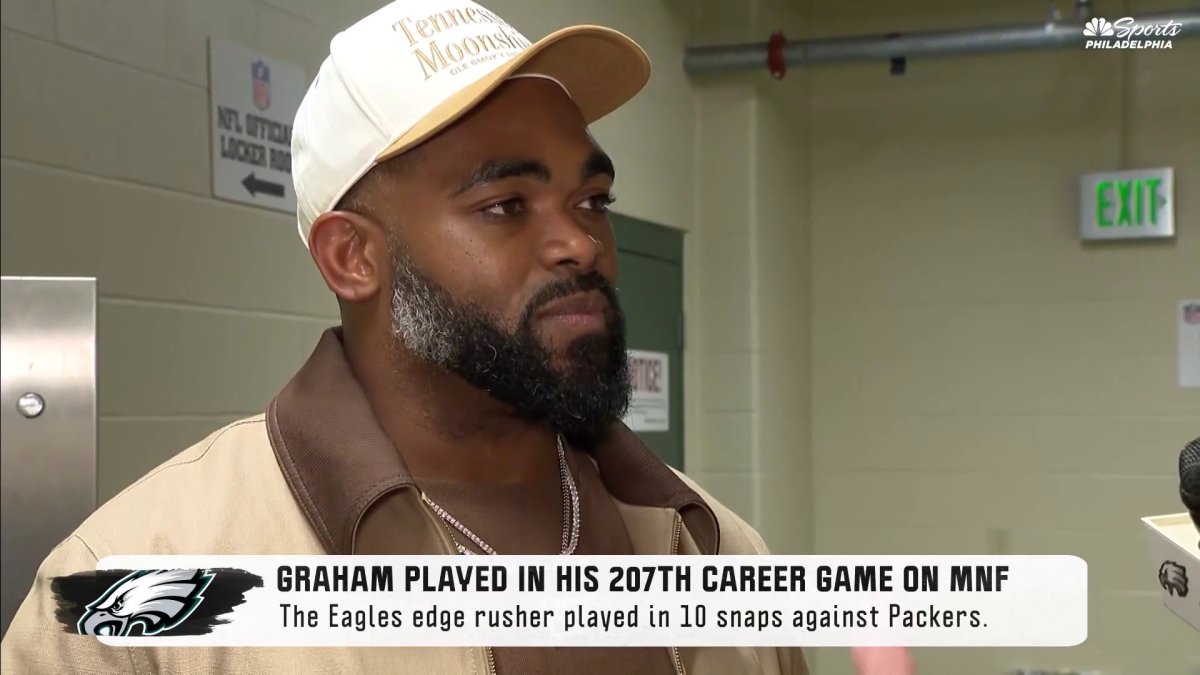 Watch Brandon Graham reflects on win over Packers – NBC Sports Philadelphia