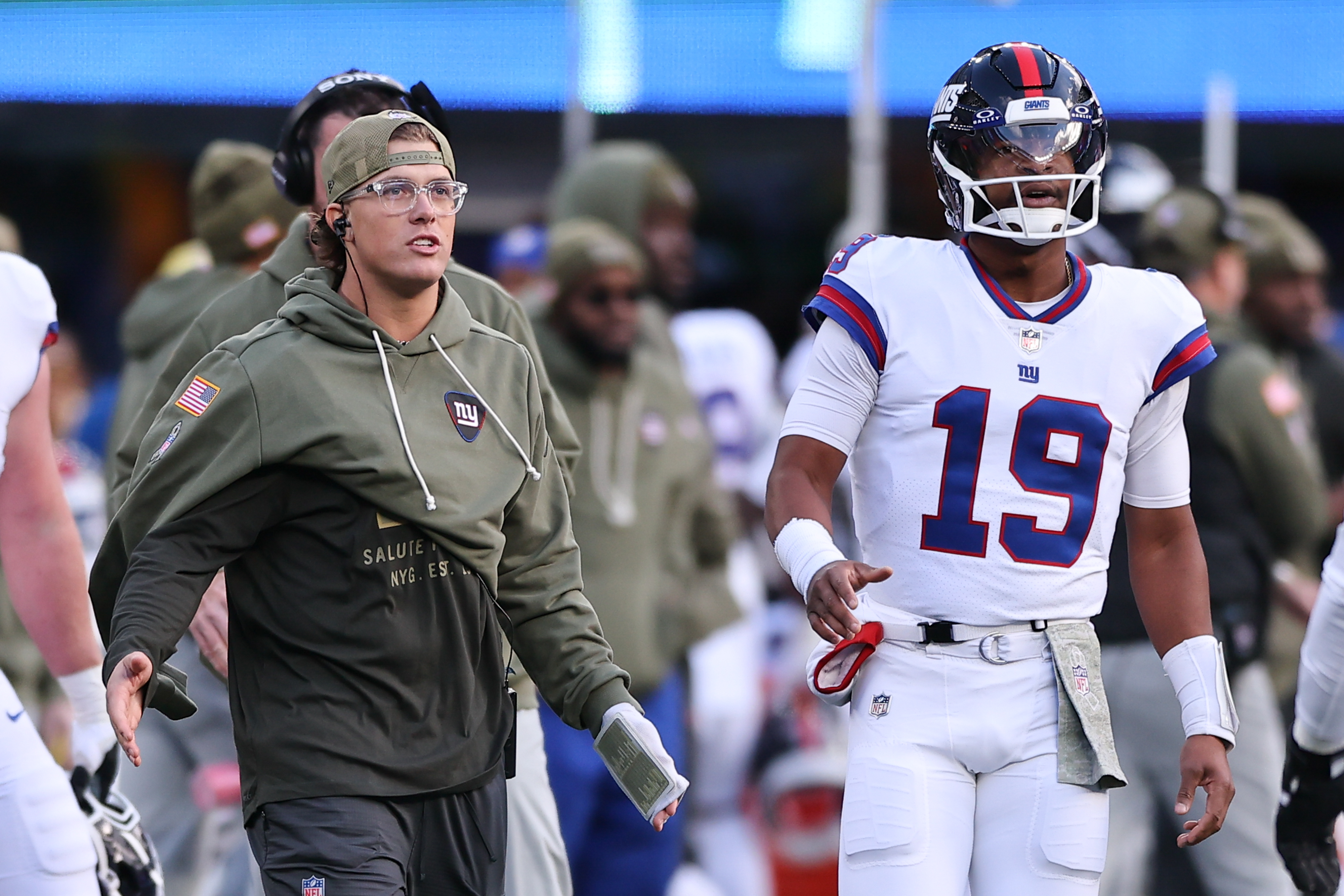Giants QB Jaxson Dart to miss another game in concussion protocol – NBC ...