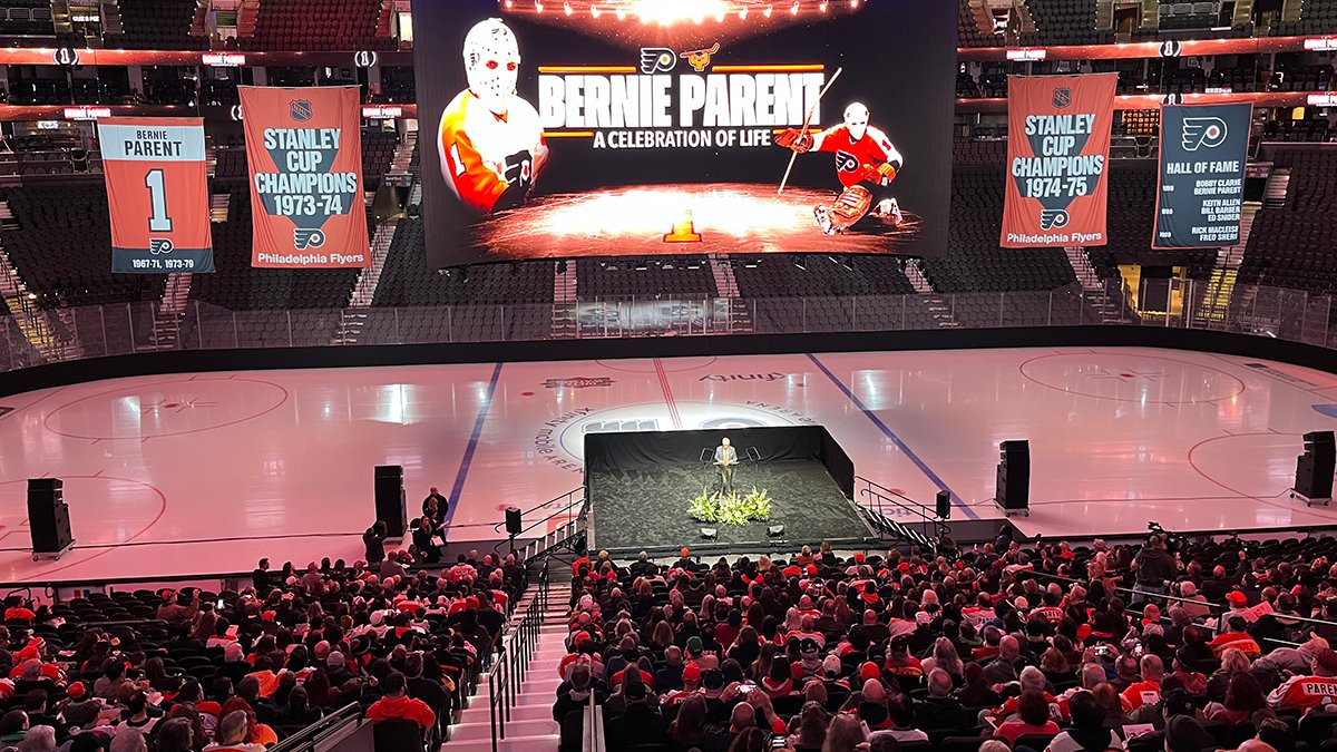 Flyers remember Bernie Parent in touching celebration of life – NBC ...