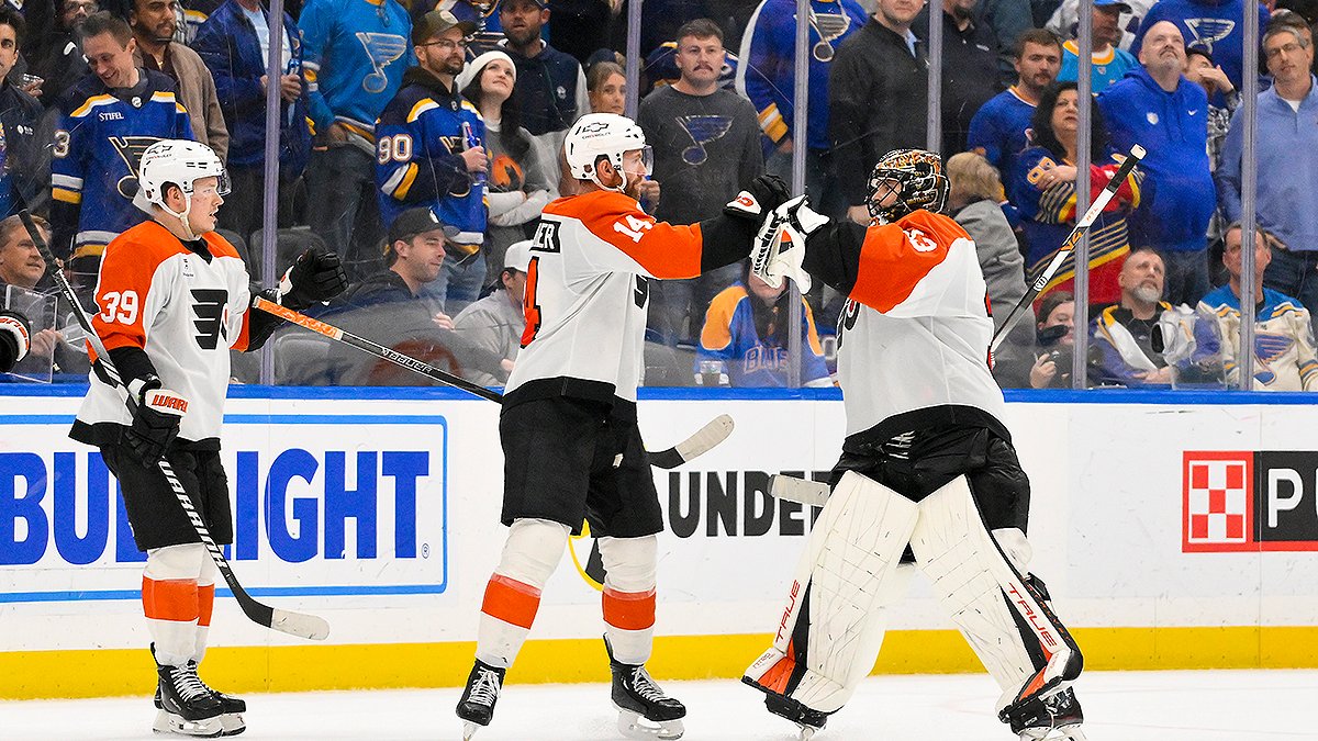 Big nights across the board give Flyers 6-5 shootout win over Blues ...