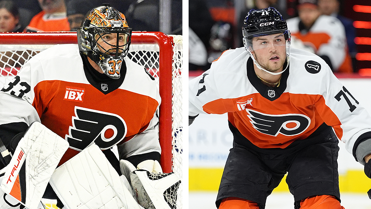 The latest injury news on Flyers’ Samuel Ersson, Tyson Foerster – NBC ...
