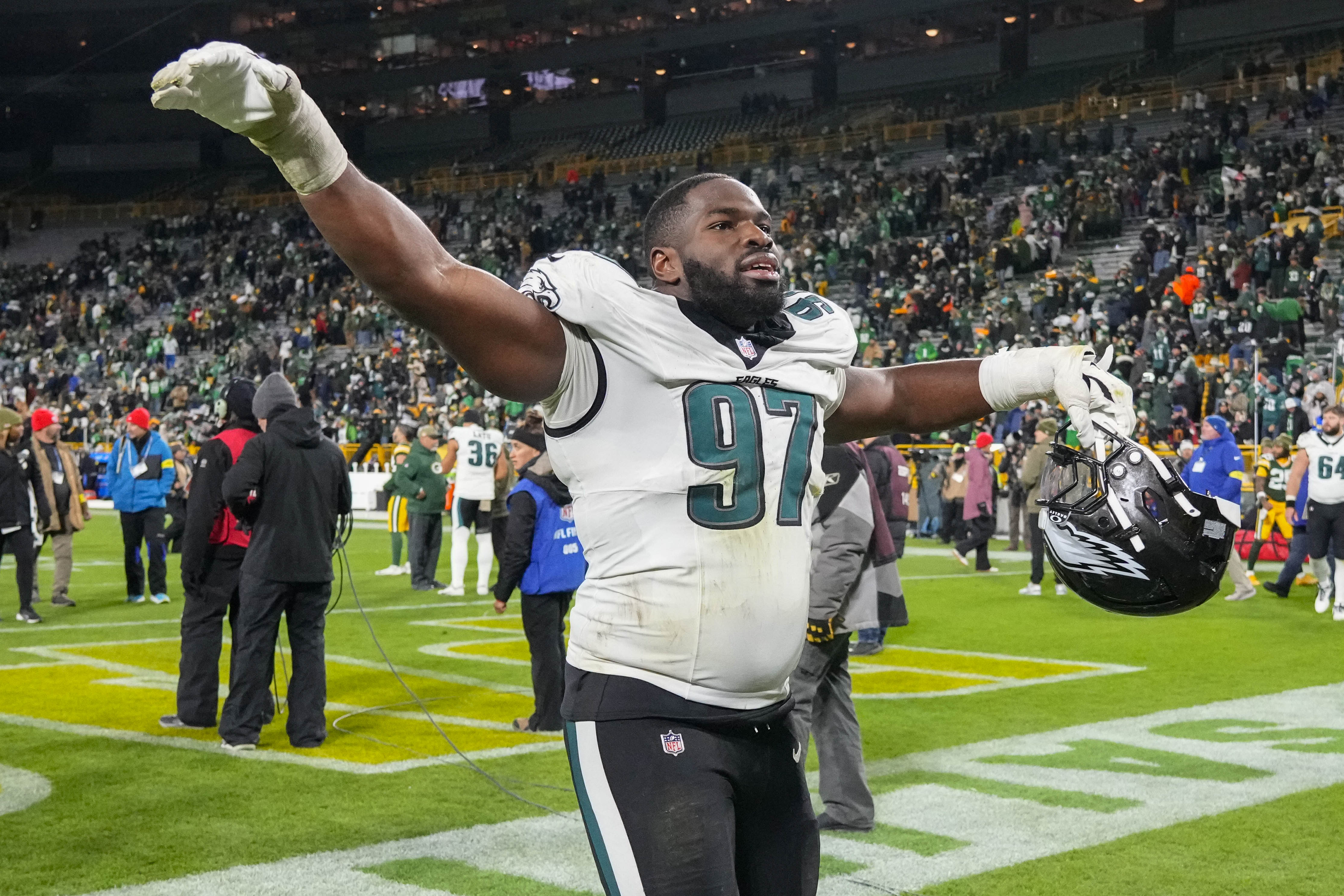 How Moro Ojomo helped stop Packers 4th down play – NBC Sports Philadelphia