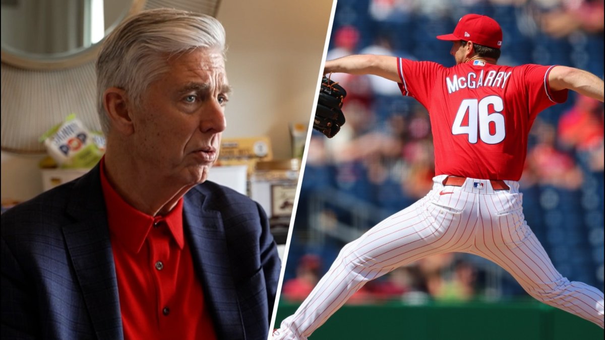 Watch Dombrowski discuss Phillies losing Griff McGarry – NBC Sports ...