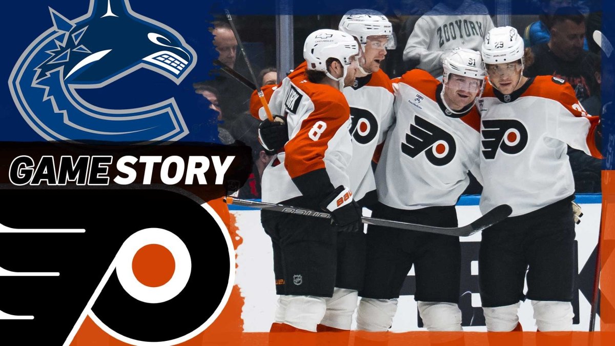 Watch Flyers fight back to beat Canucks after struggling early – NBC ...