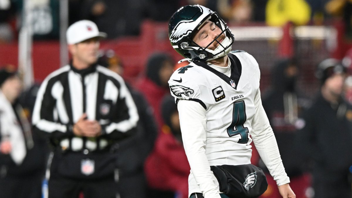 Nick Sirianni confident Jake Elliott will rise from struggles – NBC ...