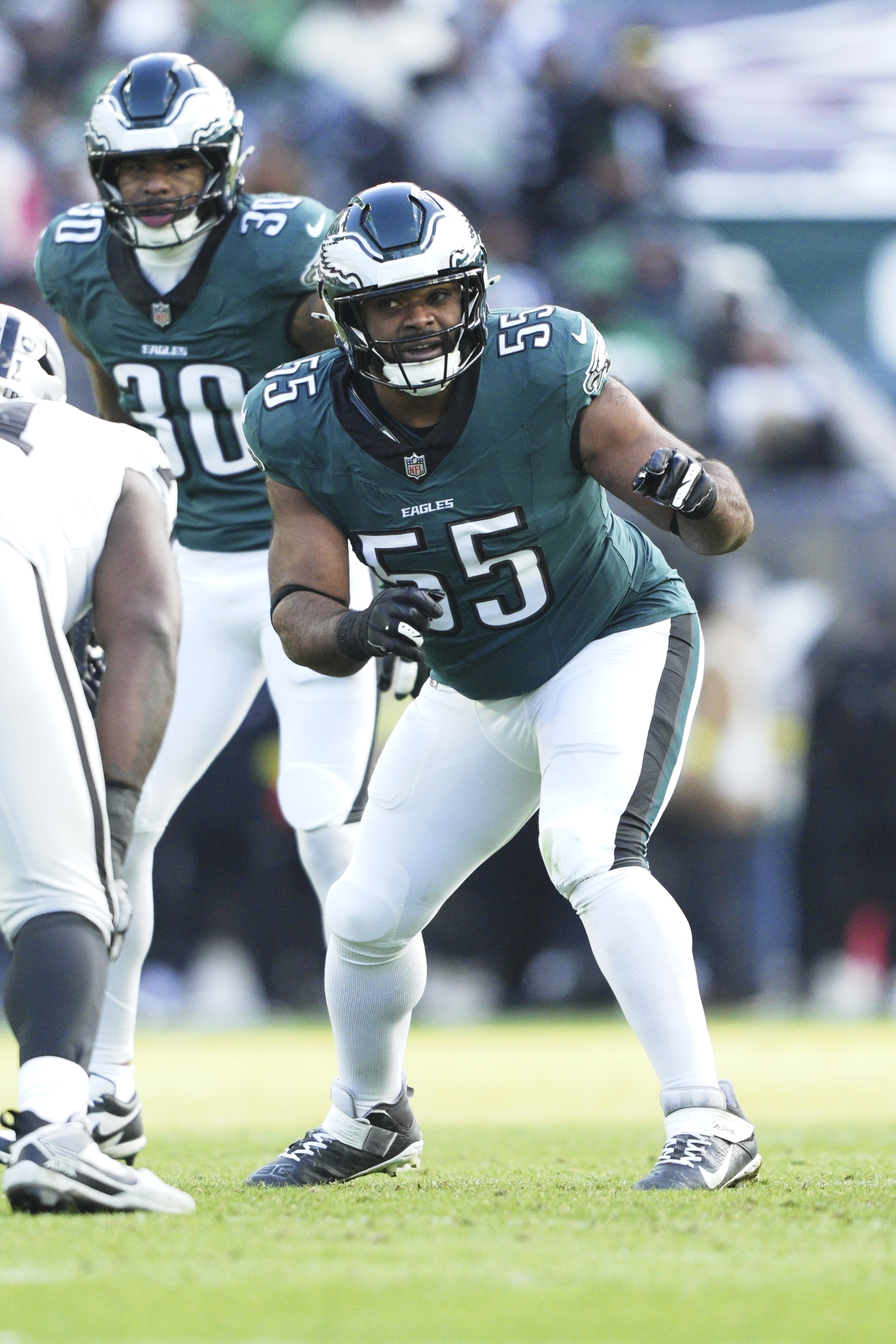 Brandon Graham steps in, dominates Raiders with two sacks – NBC Sports ...