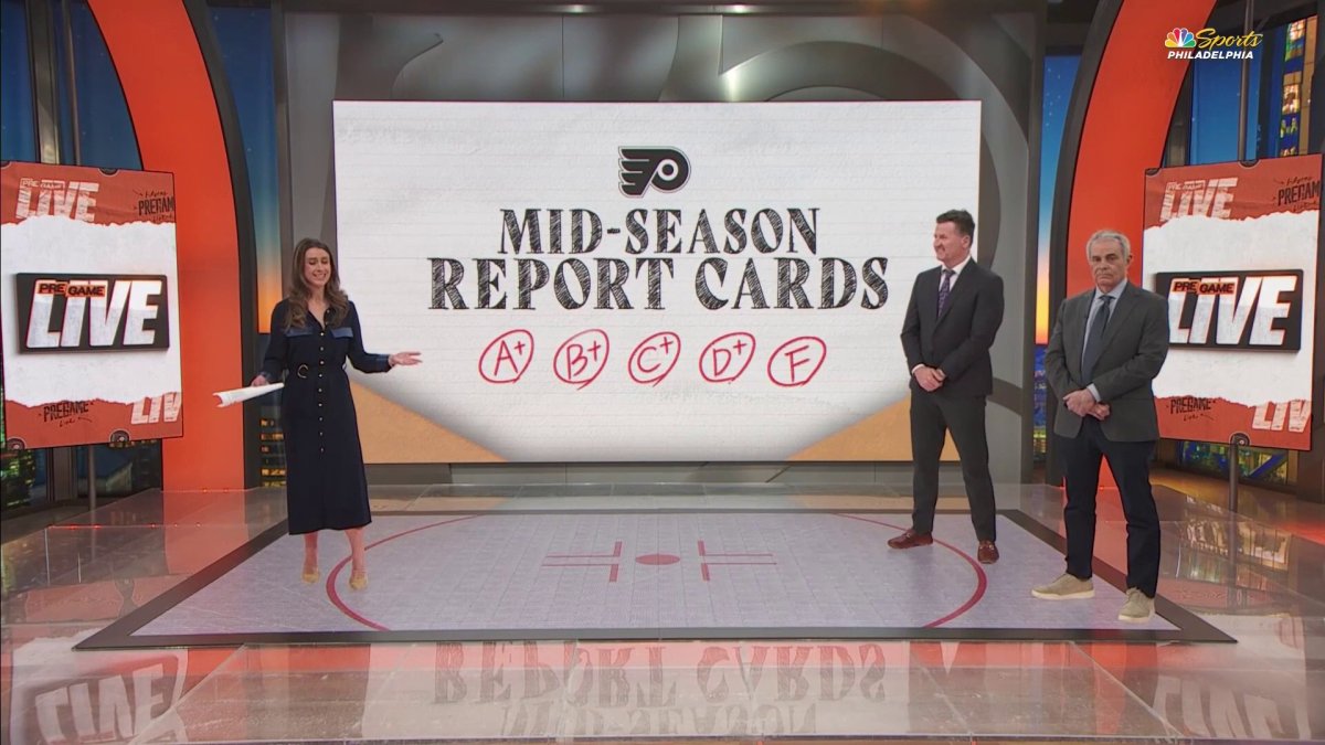 Handing out report cards halfway through the Flyers’ season – NBC ...