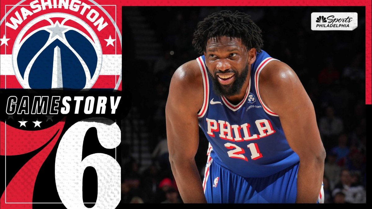 Watch Maxey Embiid George score 20 plus for Sixers vs Wizards – NBC ...