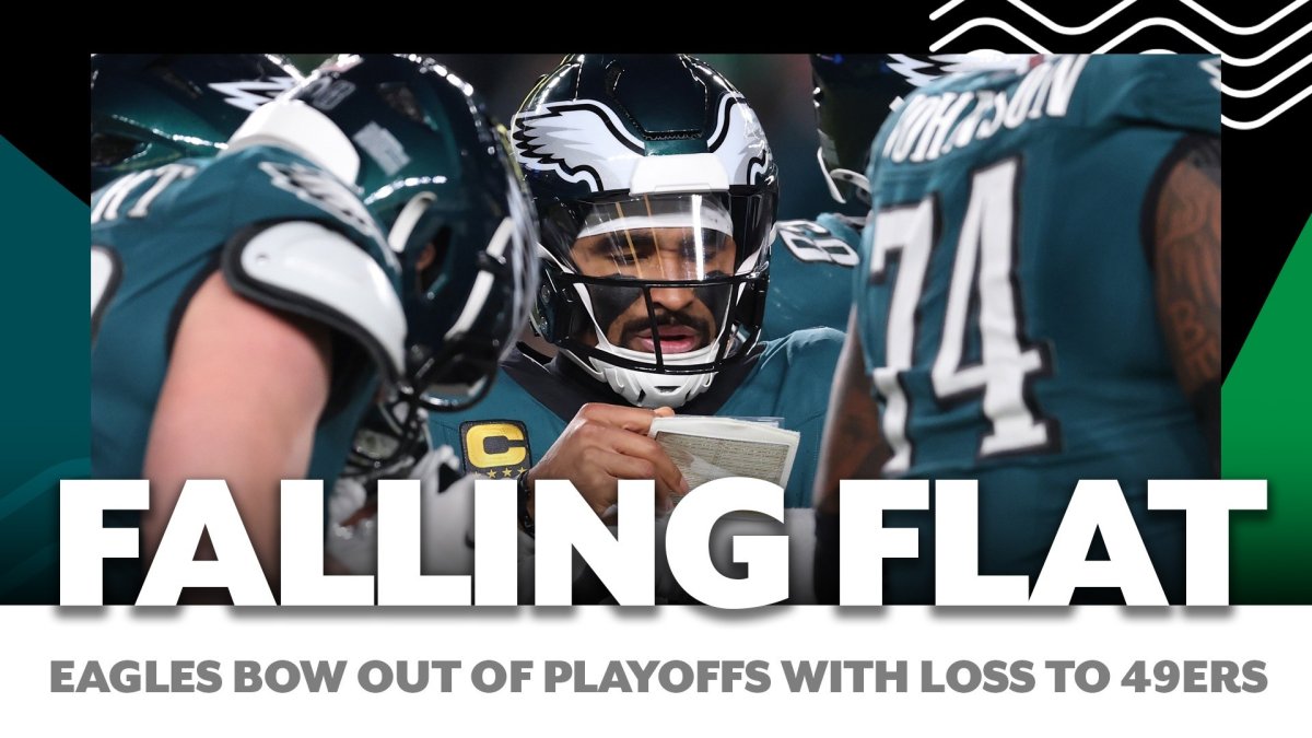 See instant reactions after Eagles fall flat in loss to 49ers – NBC ...