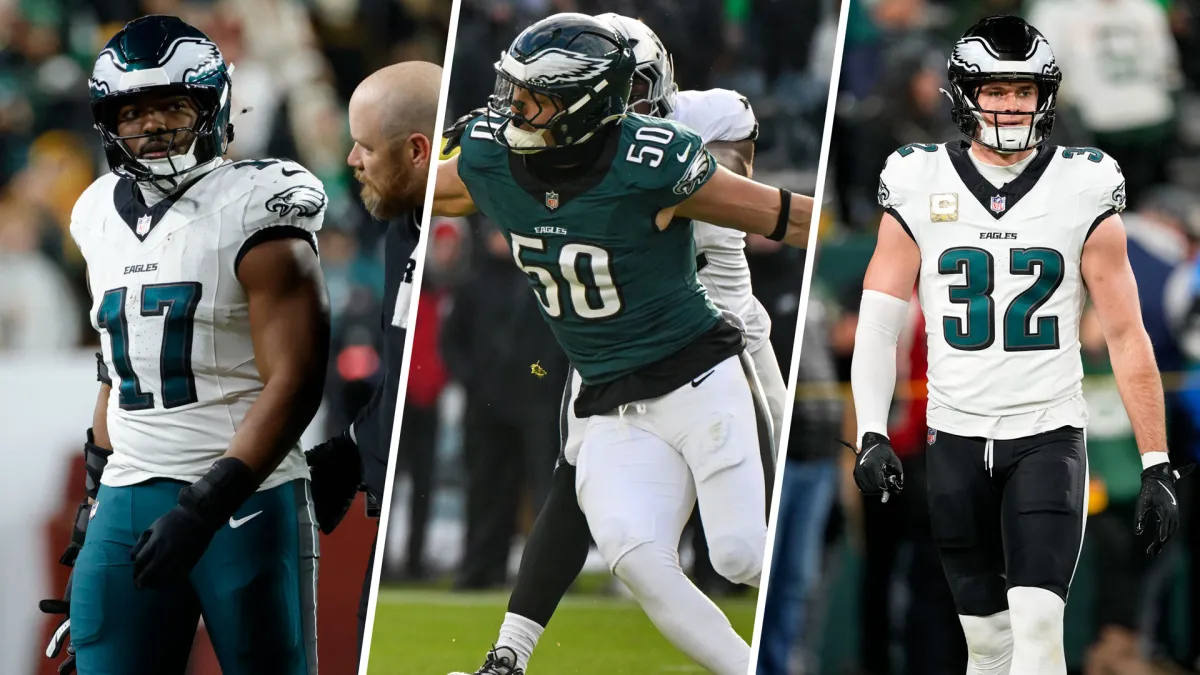 Where Eagles’ pending free agents rank on NFL-wide lists – NBC Sports ...