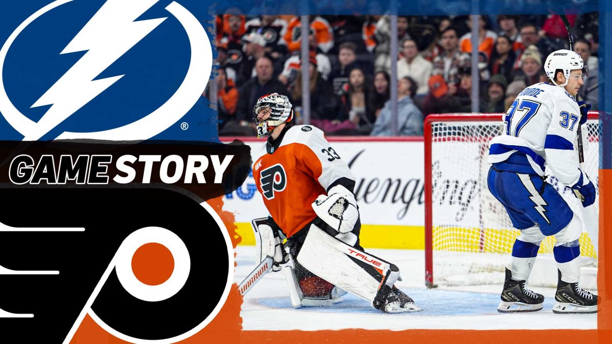 Watch highlights as Flyers get crushed by Lightning on Saturday – NBC ...