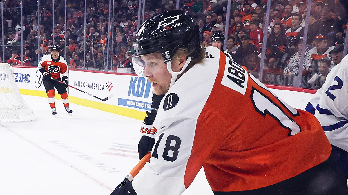 Flyers’ Rodrigo Abols suffers lower-body injury vs. Rangers – NBC ...