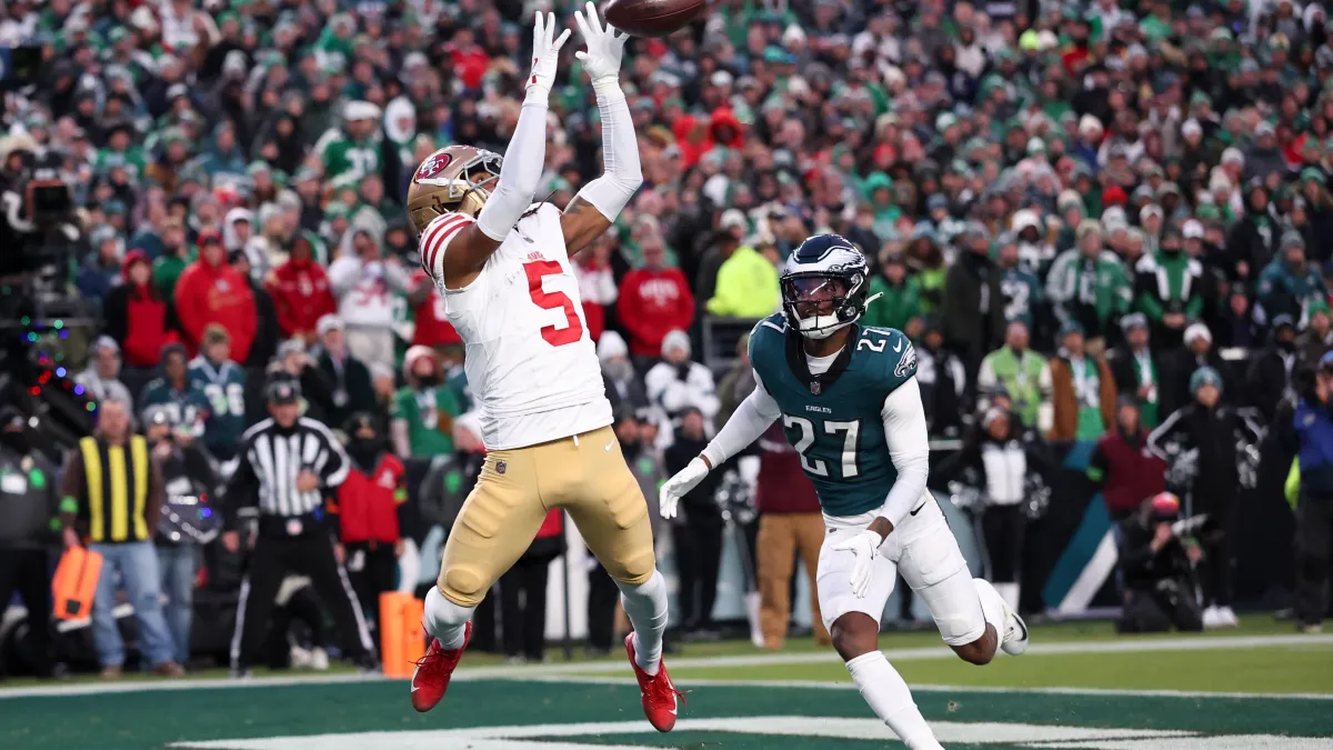 Quinyon Mitchell reflects on performance in loss to 49ers – NBC Sports ...