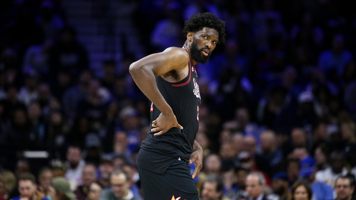 Sixers’ Joel Embiid out at least 3 games with oblique injury – NBC ...