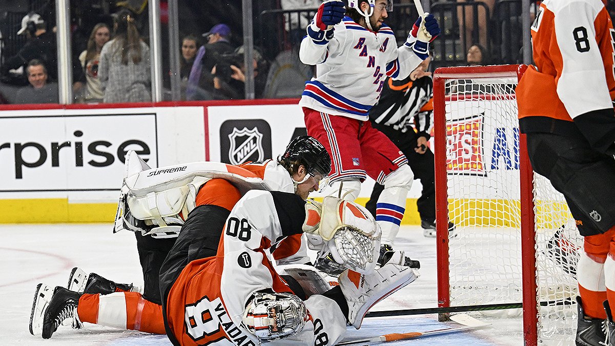 Flyers rocked by retooling Rangers as Dan Vladar shows he’s human – NBC ...