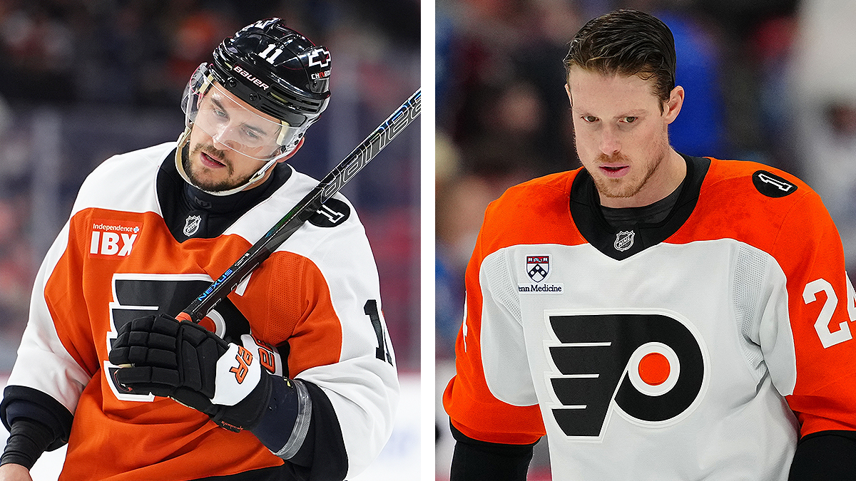 Flyers’ Travis Konecny, Nick Seeler out with injuries – NBC Sports ...