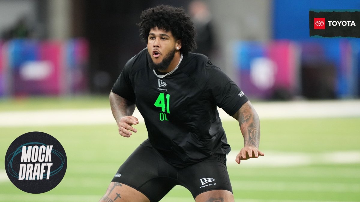 Eagles trade up to get their guy in latest 2026 NFL mock draft – NBC ...